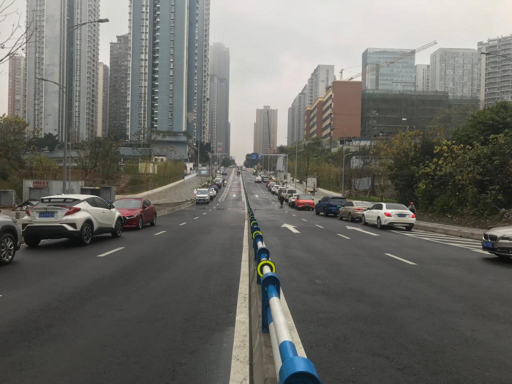 助力观音桥商圈建设 重庆市江北区长安中路二期今日通车 - 重庆市江北区人民政府